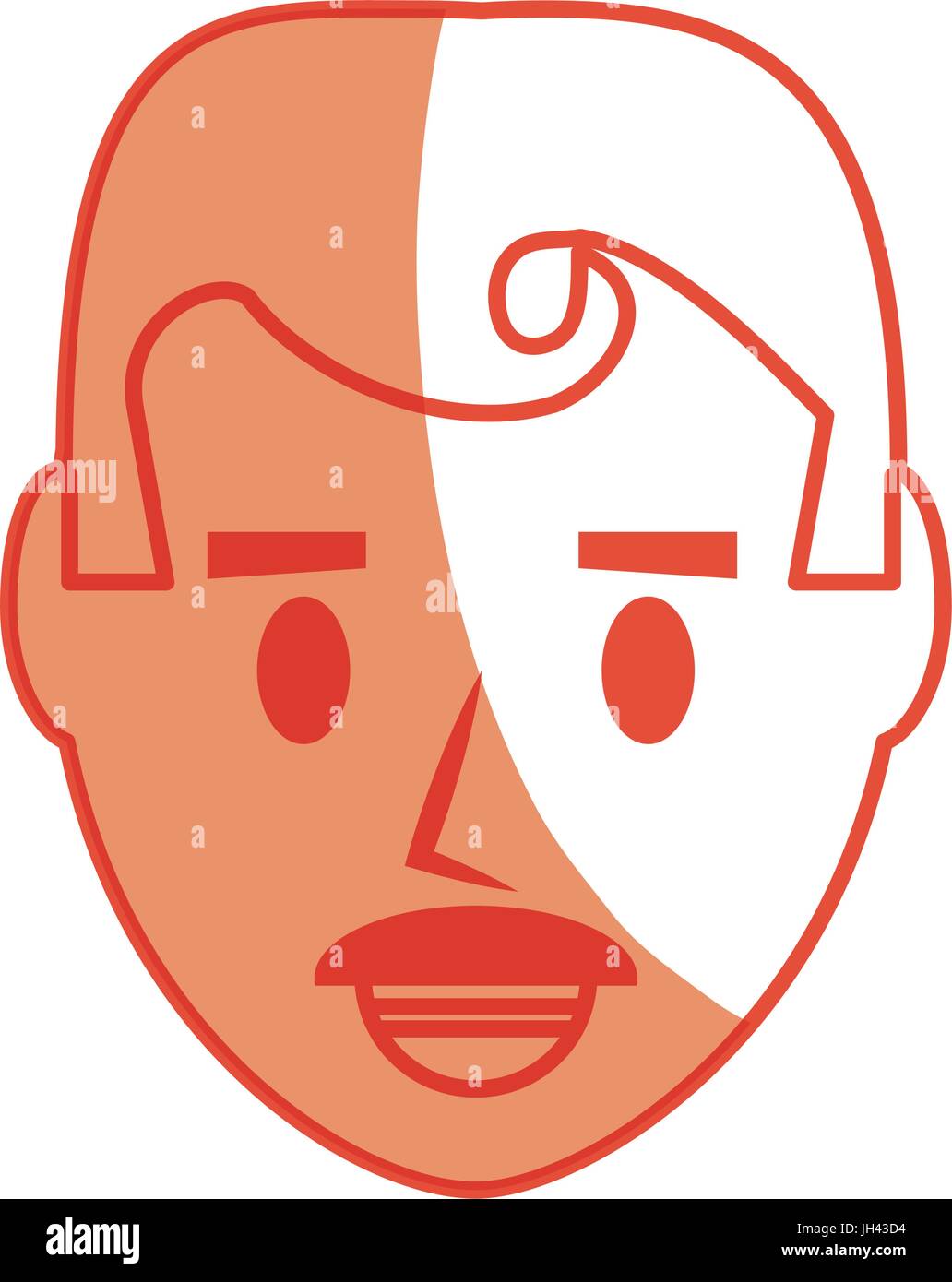 Retro Man cartoon icon vector illustration graphic design Stock Vector ...