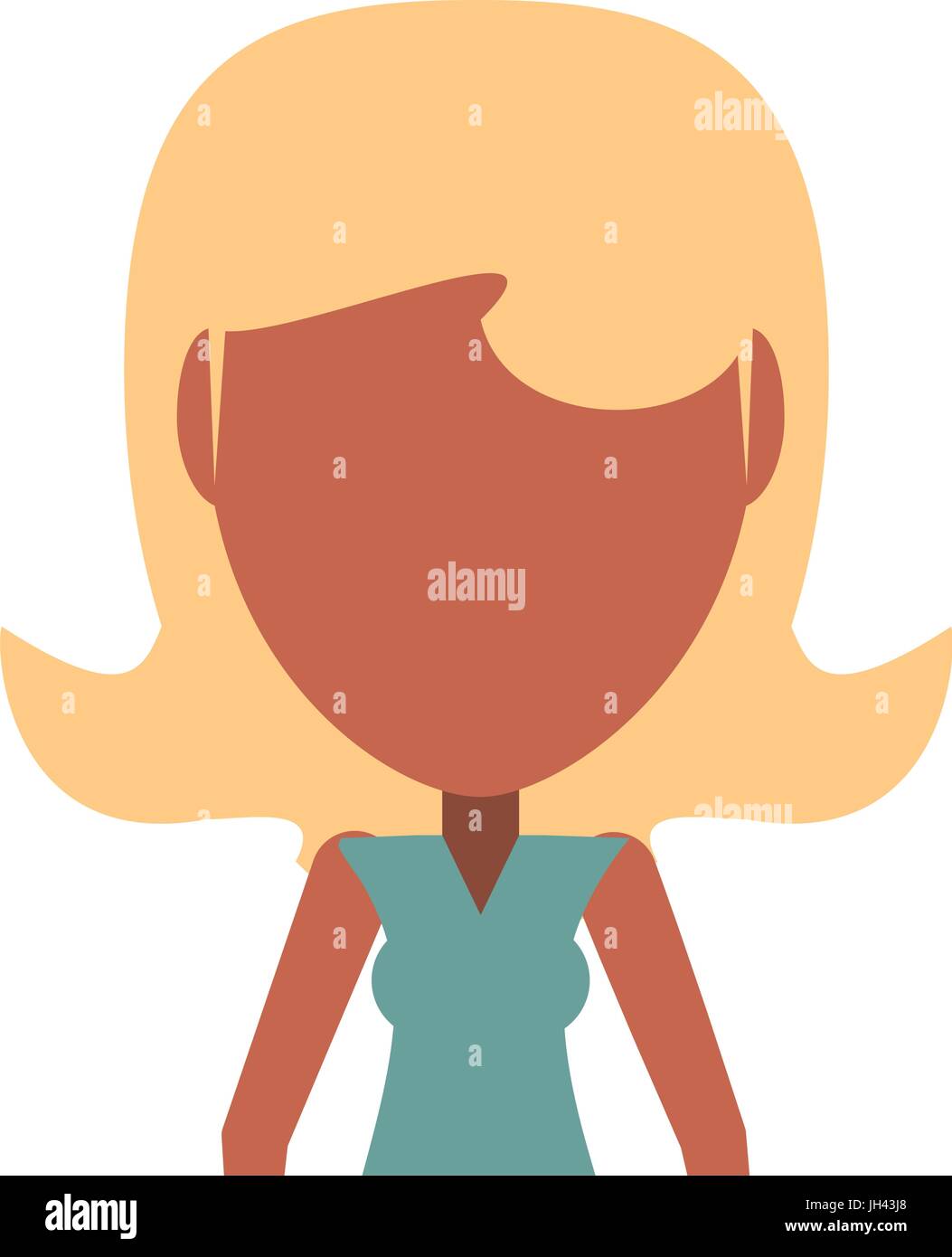 Retro woman cartoon icon vector illustration graphic design Stock ...