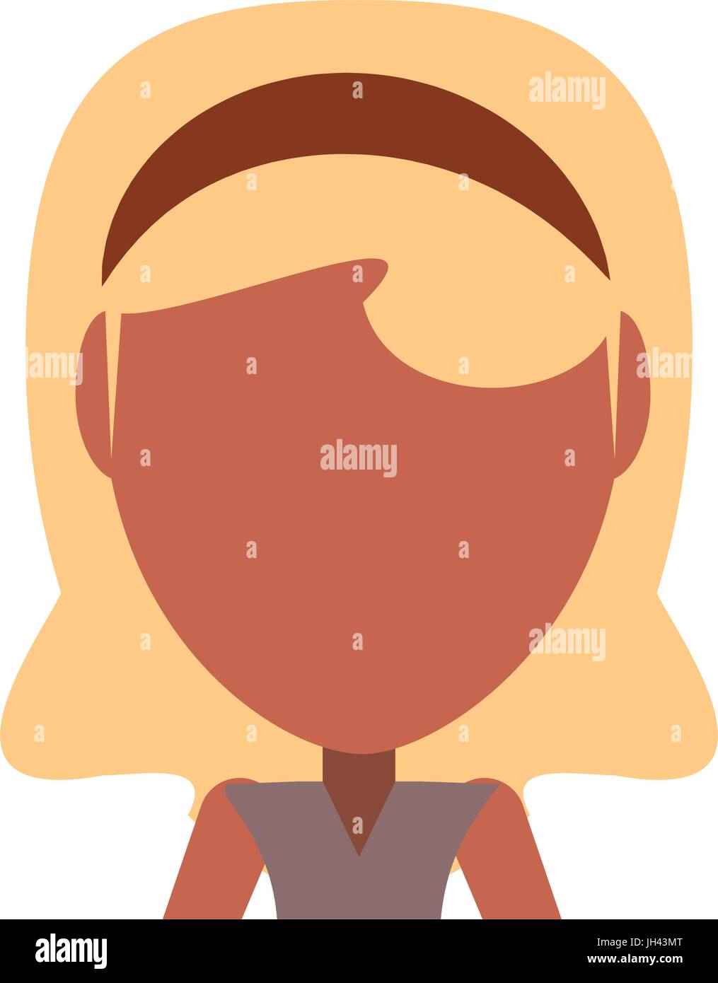 Retro woman cartoon icon vector illustration graphic design Stock ...