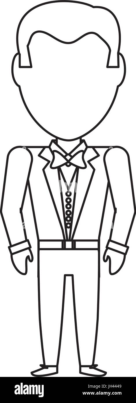Retro Man cartoon icon vector illustration graphic design Stock Vector ...