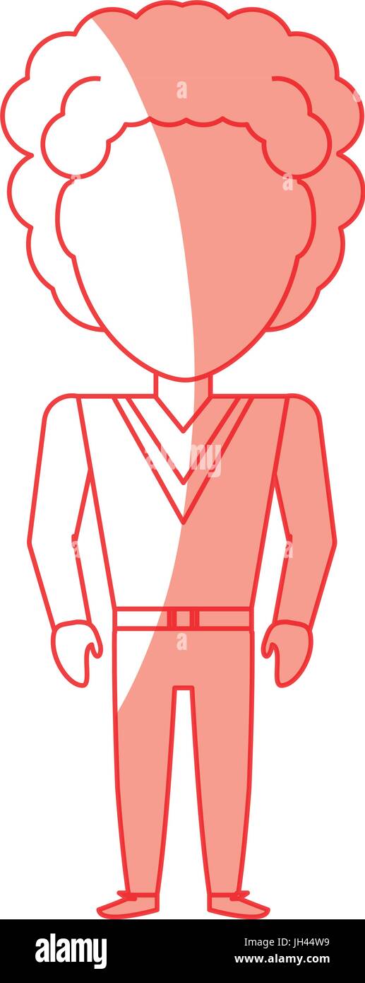 Retro Man cartoon icon vector illustration graphic design Stock Vector ...