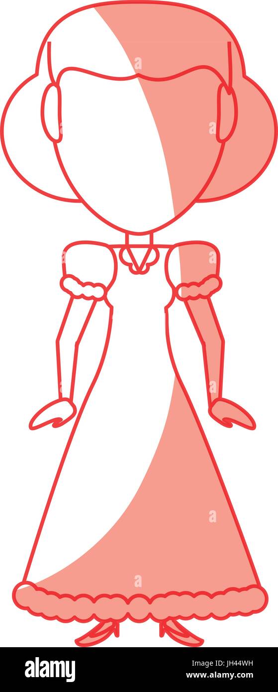 Retro woman cartoon icon vector illustration graphic design Stock ...