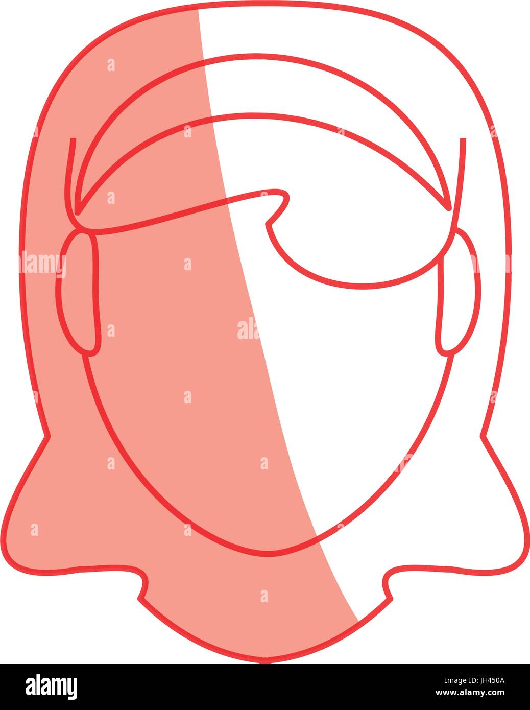 Retro woman cartoon icon vector illustration graphic design Stock ...