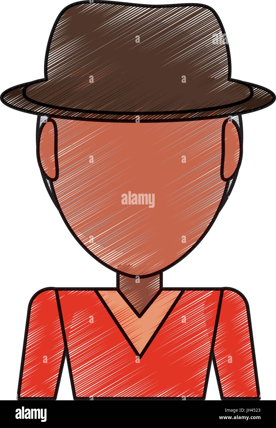 Retro Man cartoon icon vector illustration graphic design Stock Vector ...