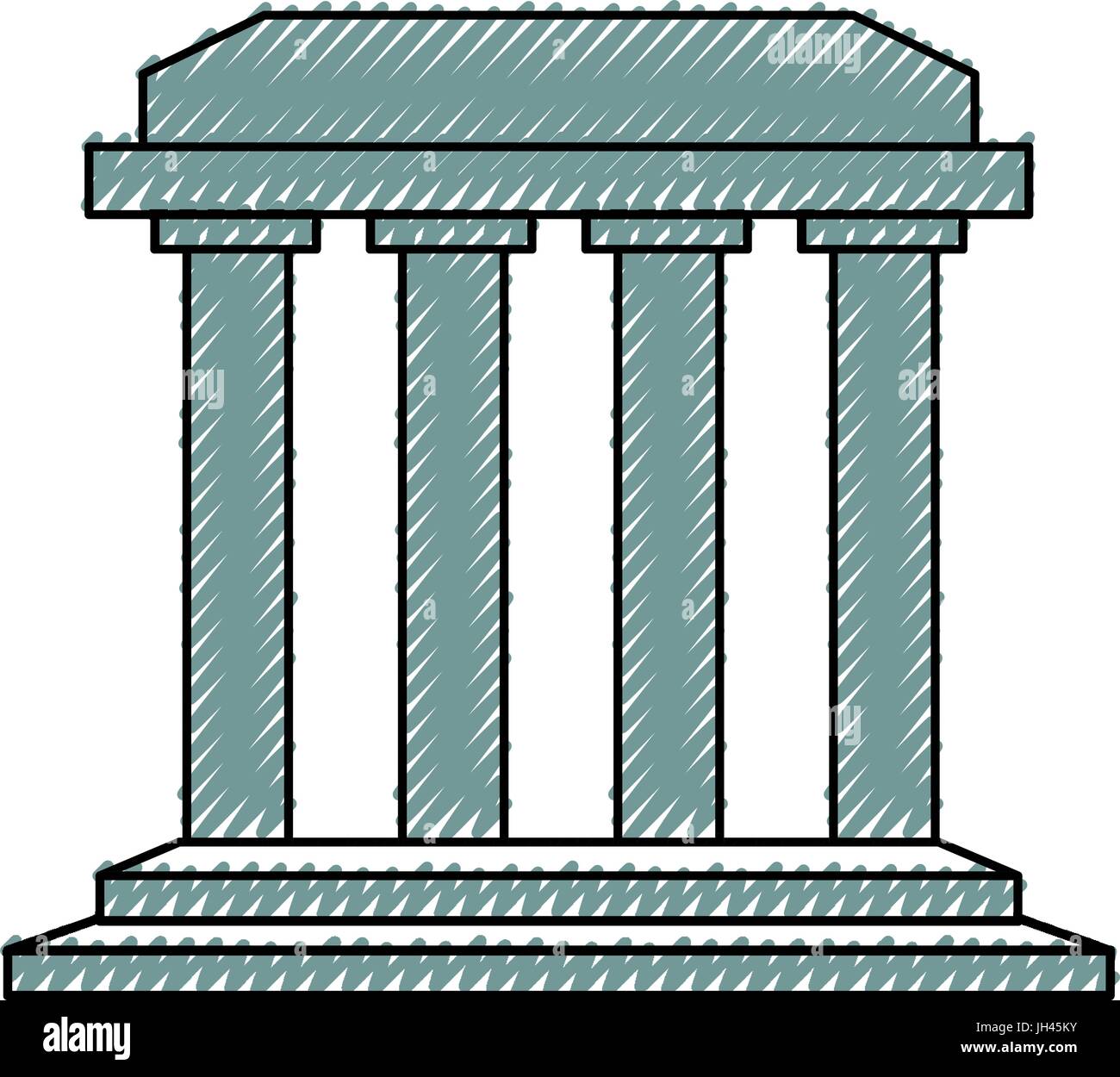 Culture and history and ancient roman buildings Stock Vector Images - Alamy