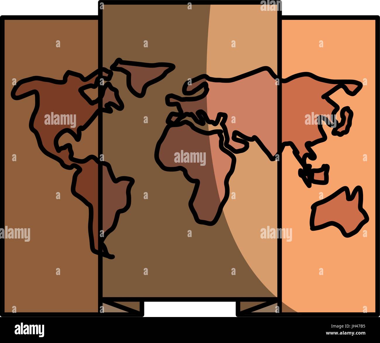 World map location icon vector illustration graphic design Stock Vector ...