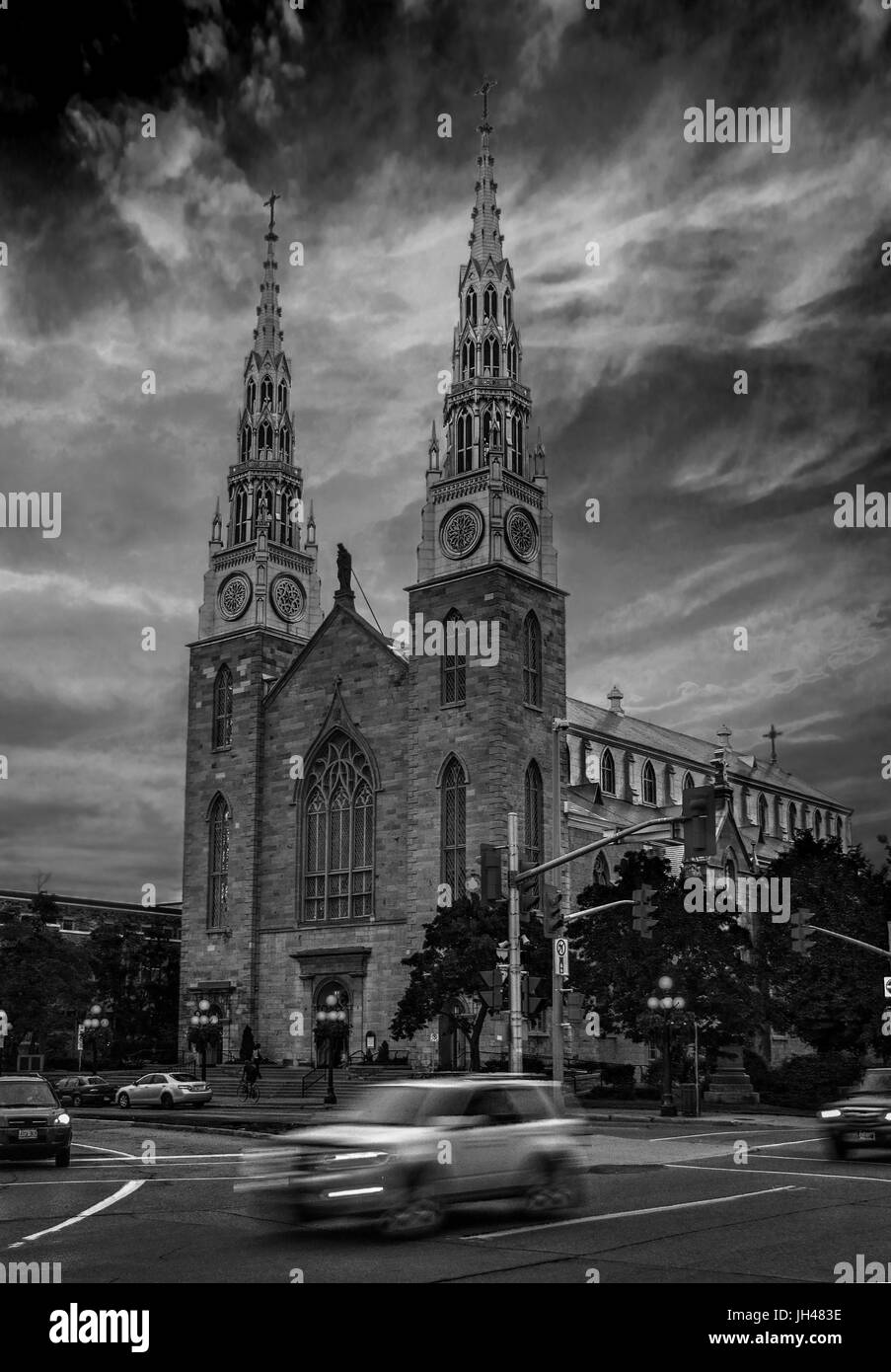 Canada ontario ottawa view Black and White Stock Photos & Images - Alamy