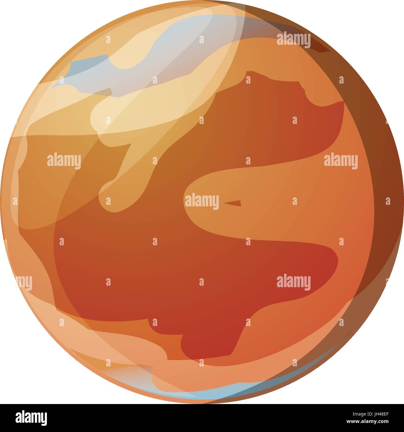Mars planet isolated icon vector illustration graphic design Stock Vector Image & Art - Alamy