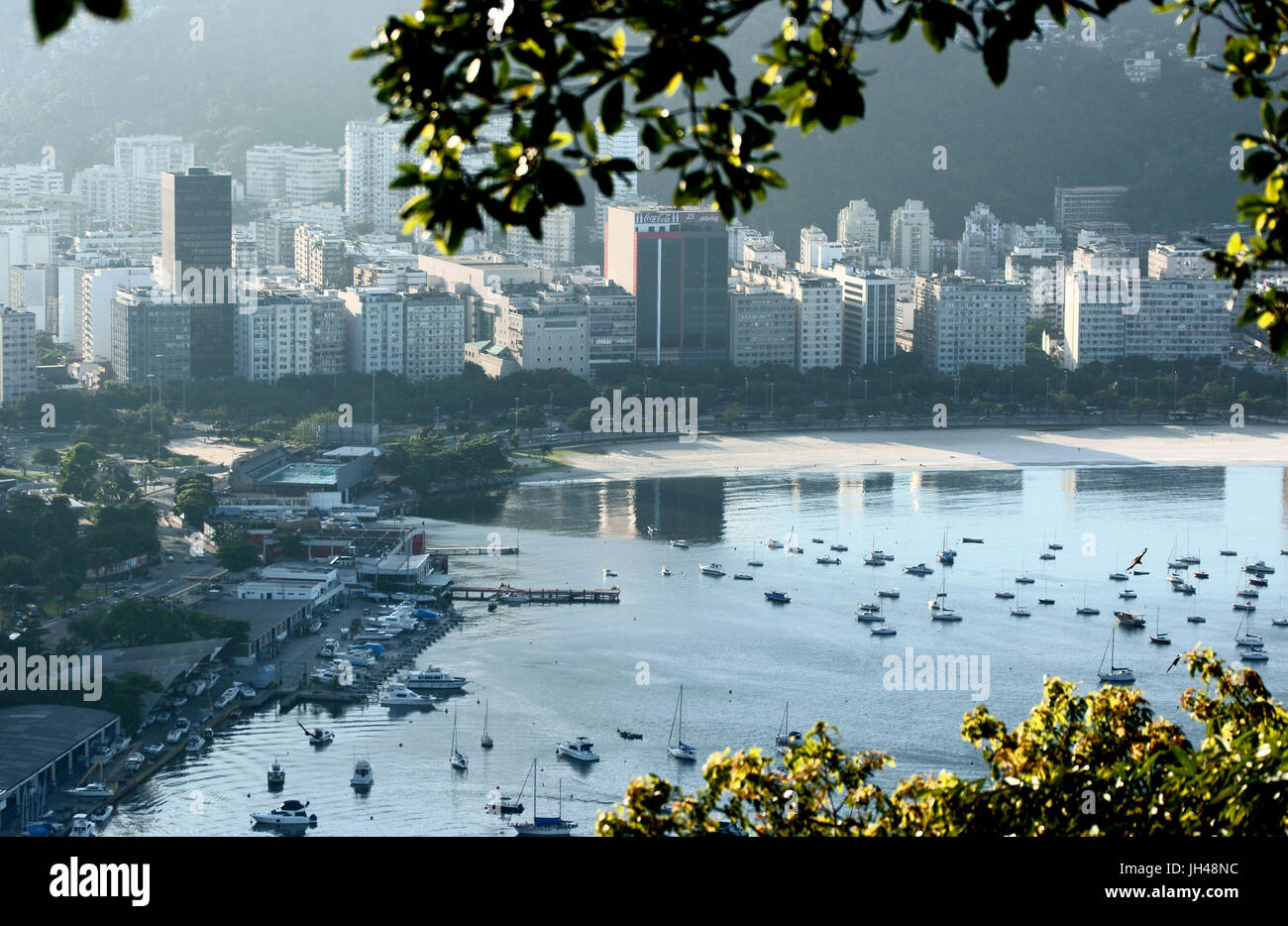 Bread of Sugar, View Botafogo, City, Rio de Janeiro, Brazil Stock Photo ...