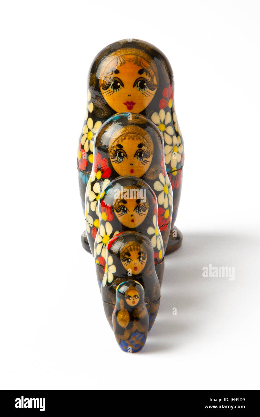 Babushka Cut Out Stock Images & Pictures - Alamy