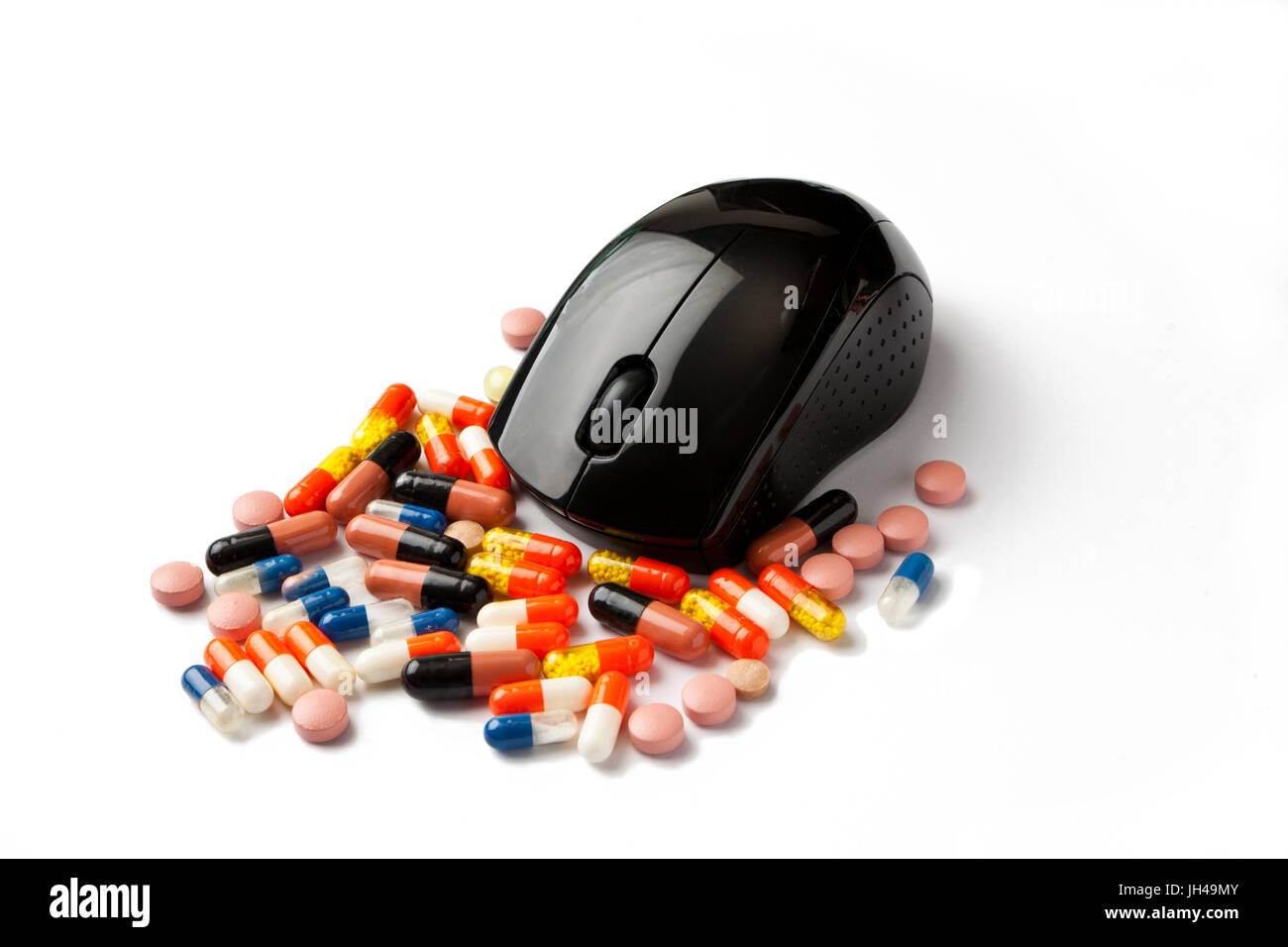 Prescription drugs and computer mouse hi-res stock photography and ...