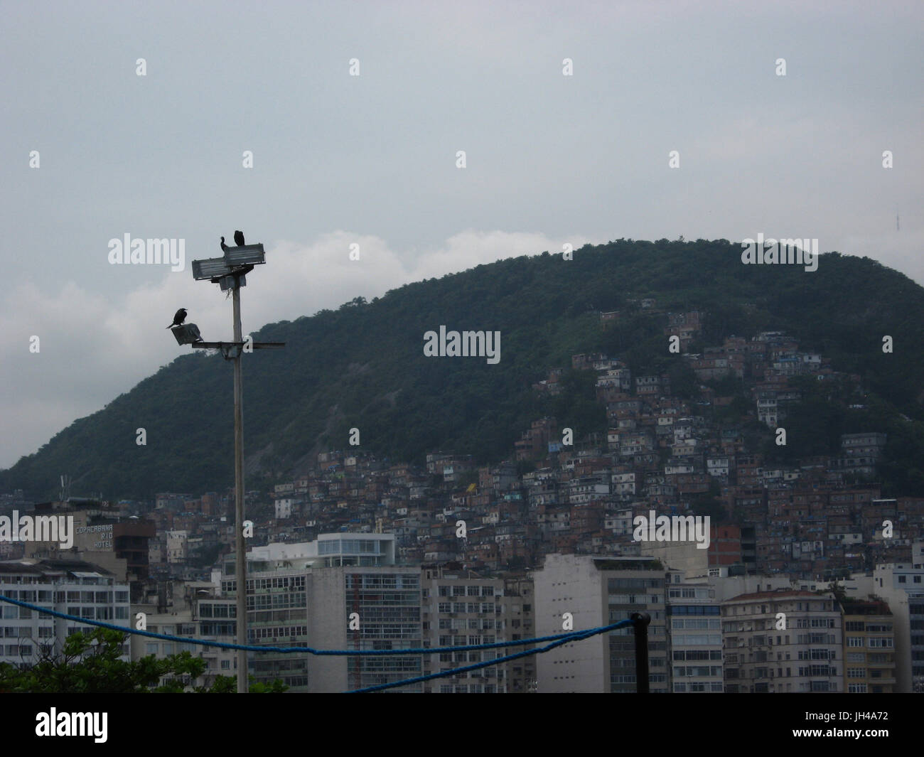 Slums, hill, City, Rio de Janeiro, Brazil Stock Photo - Alamy