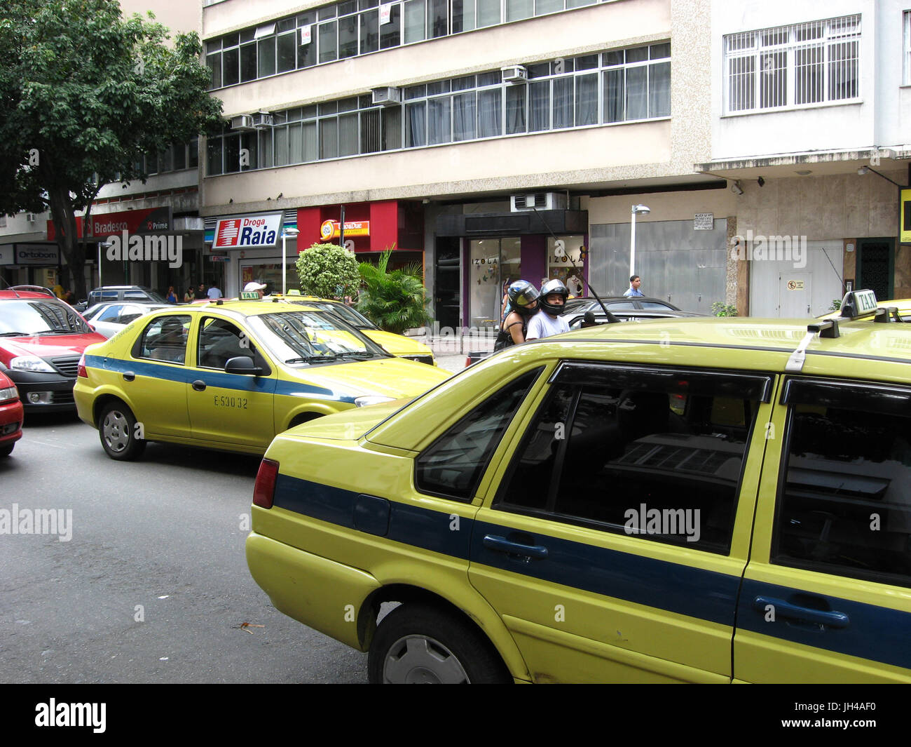 People, Taxis, avenue, City, Rio de Janeiro, Brazil Stock Photo - Alamy