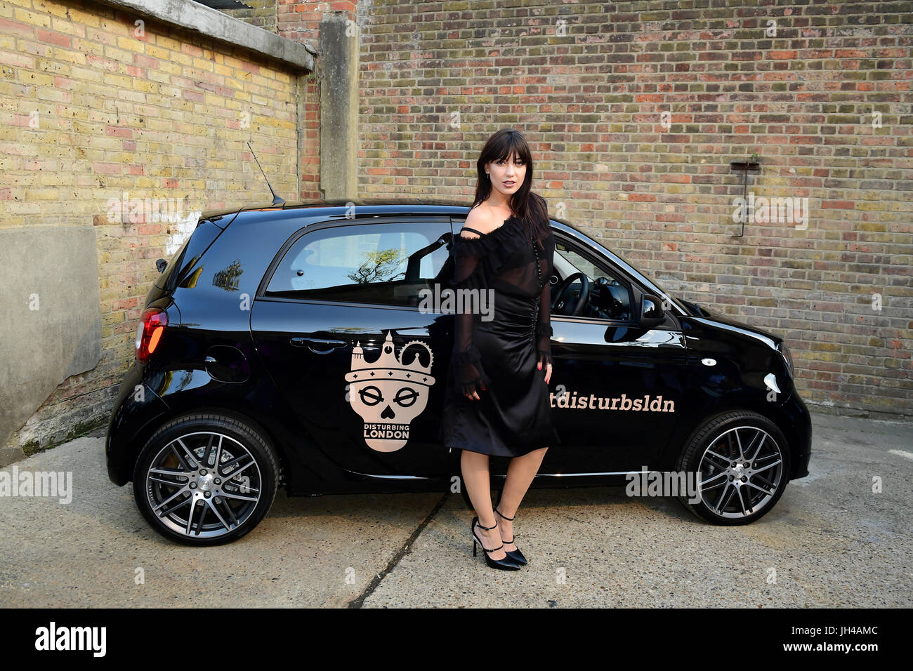 Daisy Lowe attending the Tinie Tempah Disturbing London Smart Car ...