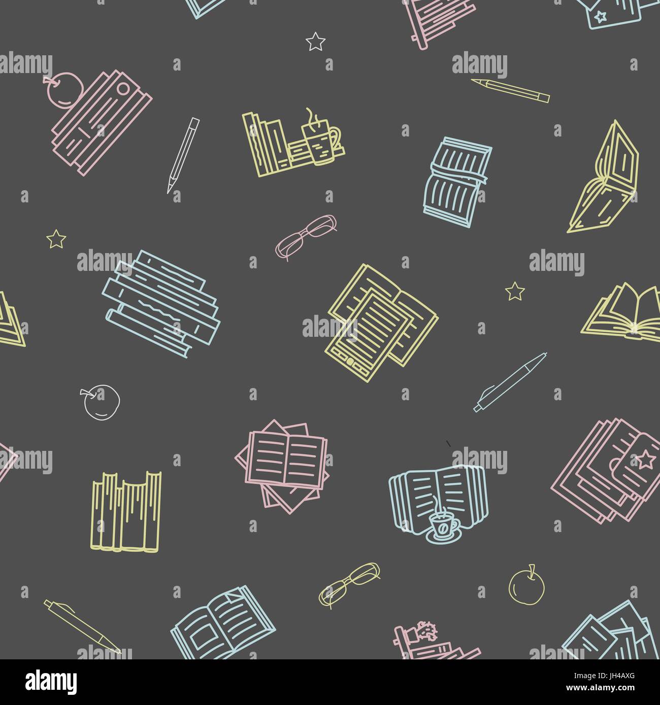 Pencil apple Stock Vector Images - Alamy