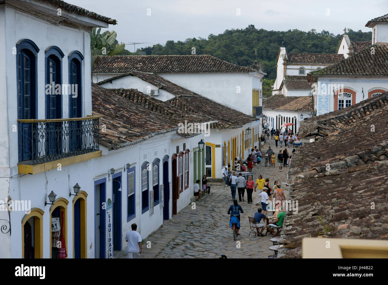 People, man, woman, trade, Historical Center, City, Paraty, Brazil ...