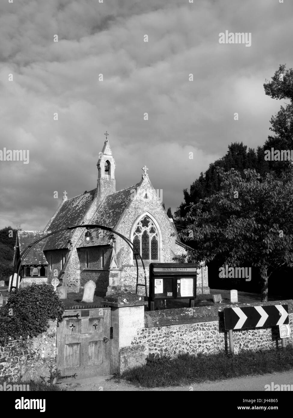 Historic Holy Trinity Church, built in 1857 to the designs of F.H ...