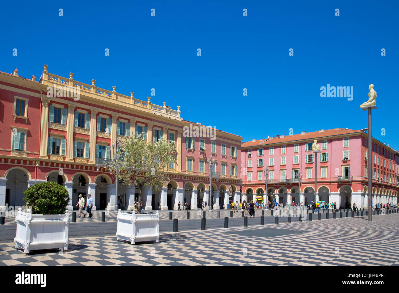 Place Masséna, Nice, France Stock Photo - Alamy