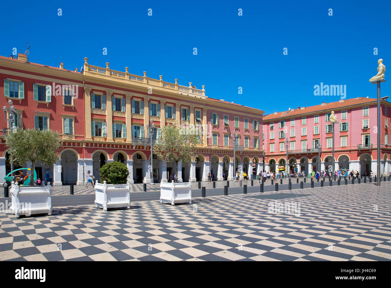Place Masséna, Nice, France Stock Photo - Alamy