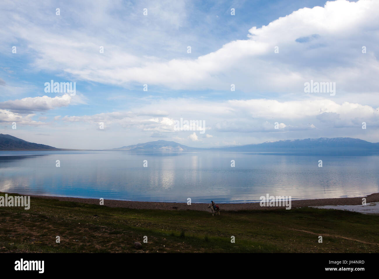 Sayram lake hi-res stock photography and images - Alamy