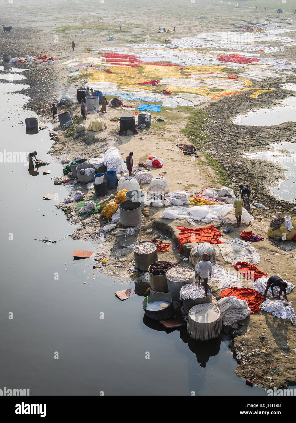 Yamuna River Agra Pollution High Resolution Stock Photography and ...