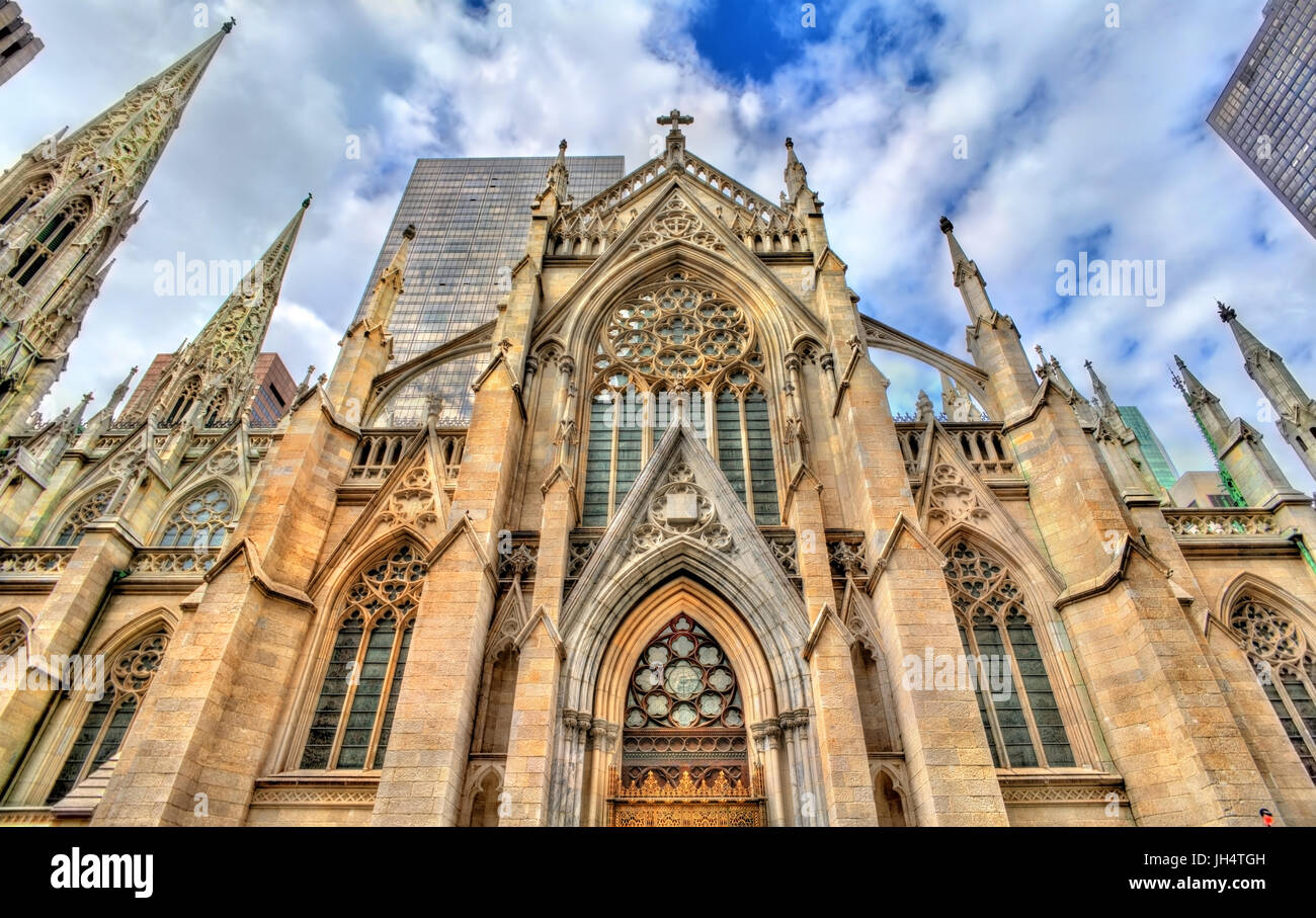 The Cathedral of St. Patrick in Manhattan - New York City, United ...