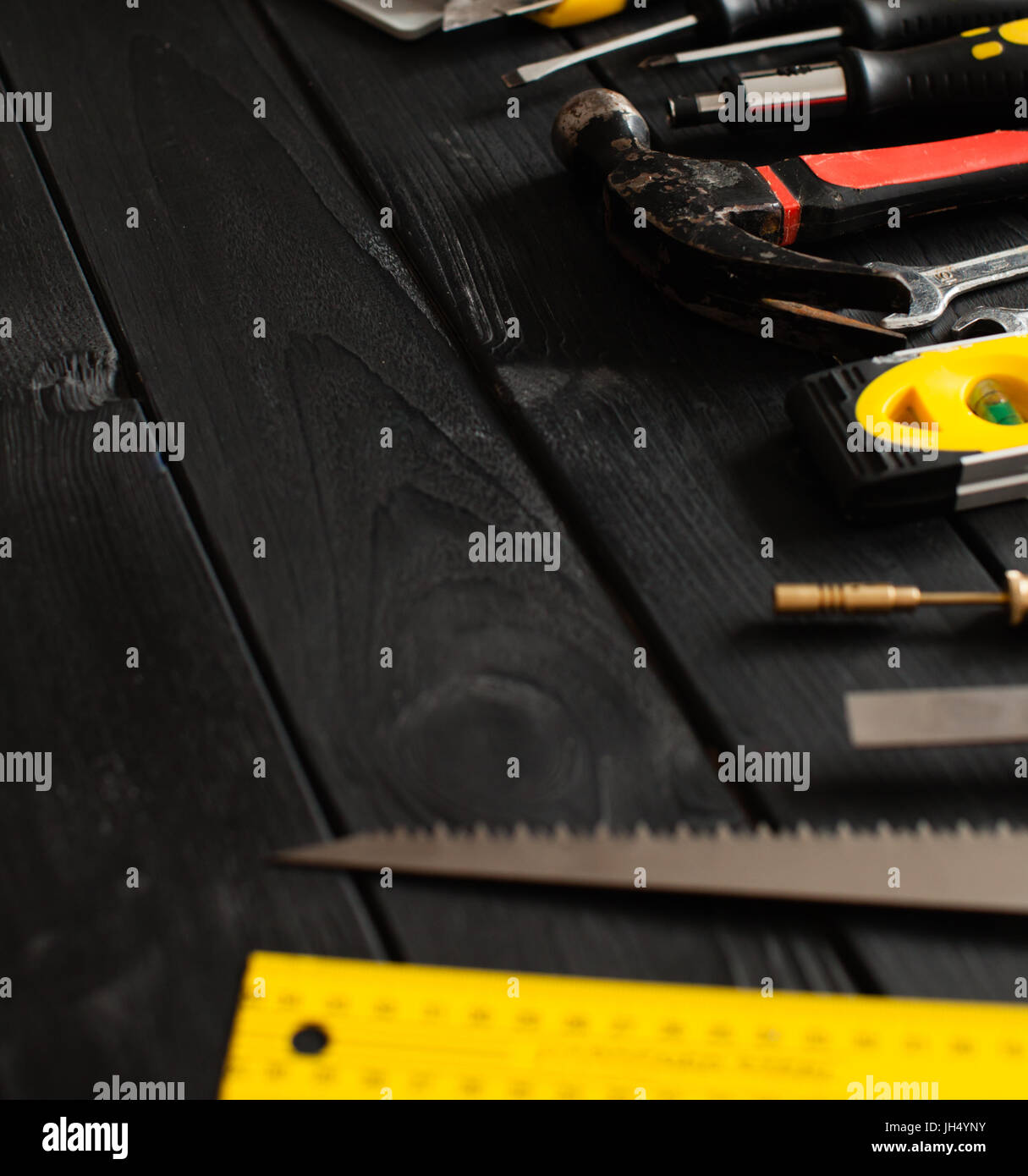 Set of tools for real professional Stock Photo - Alamy