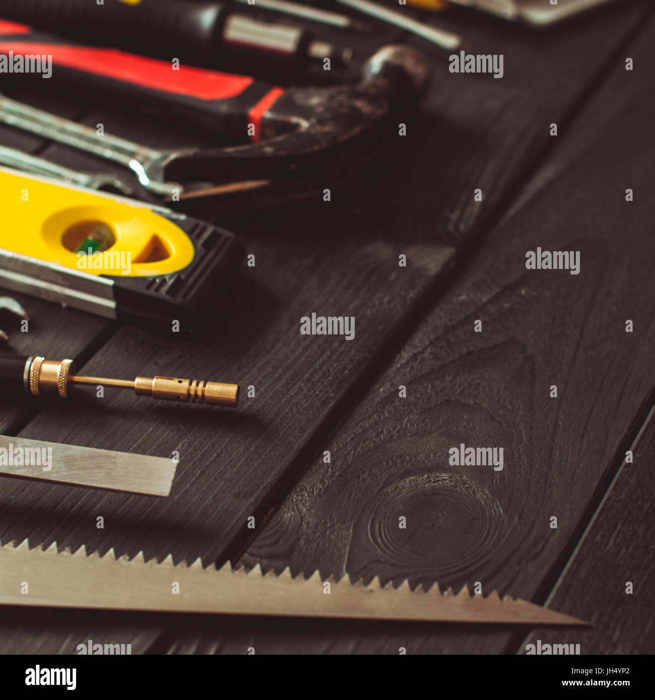 Set of tools for real professional Stock Photo - Alamy