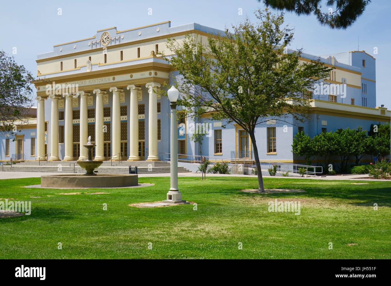 historic Hanford Auditorium Stock Photo - Alamy
