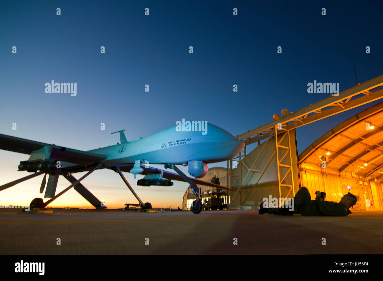 US military drones and unmanned aerial vehicles - UAV's Stock Photo - Alamy