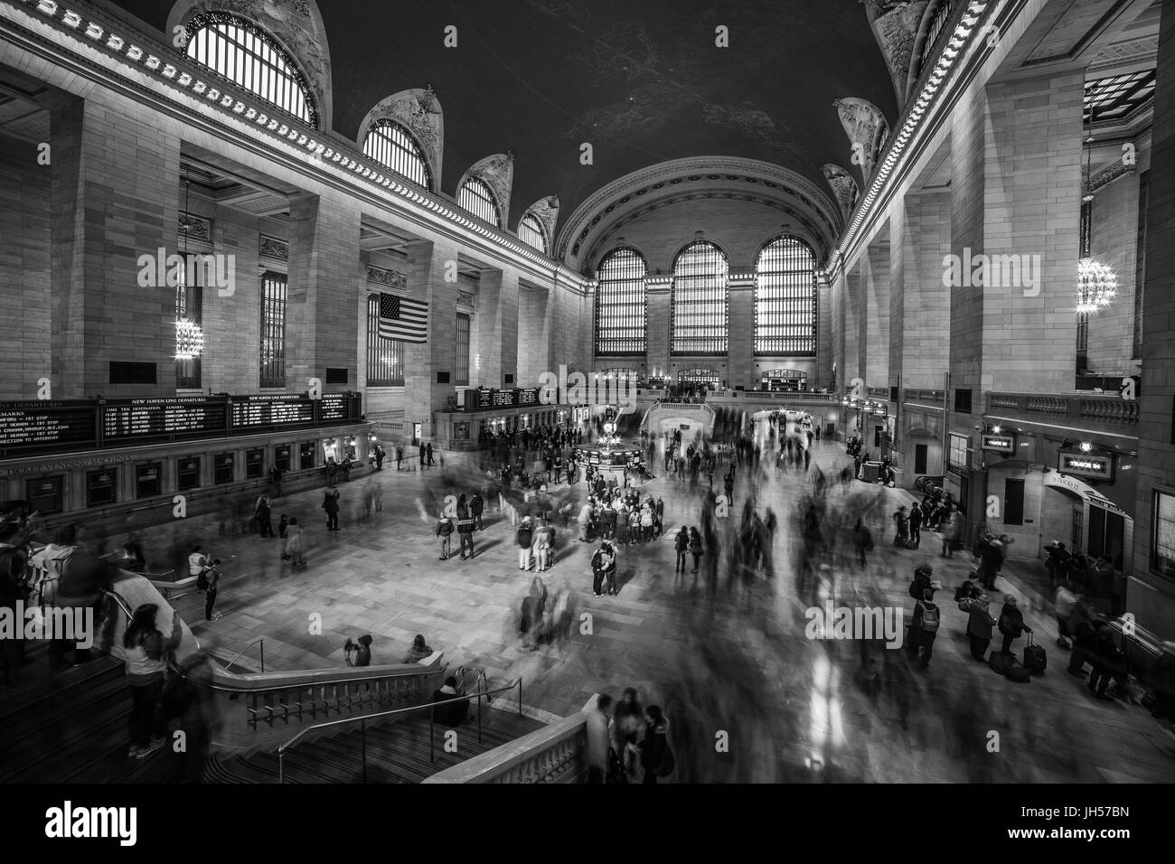new York, USA - Circa March 2016 - inside grand central station Stock ...