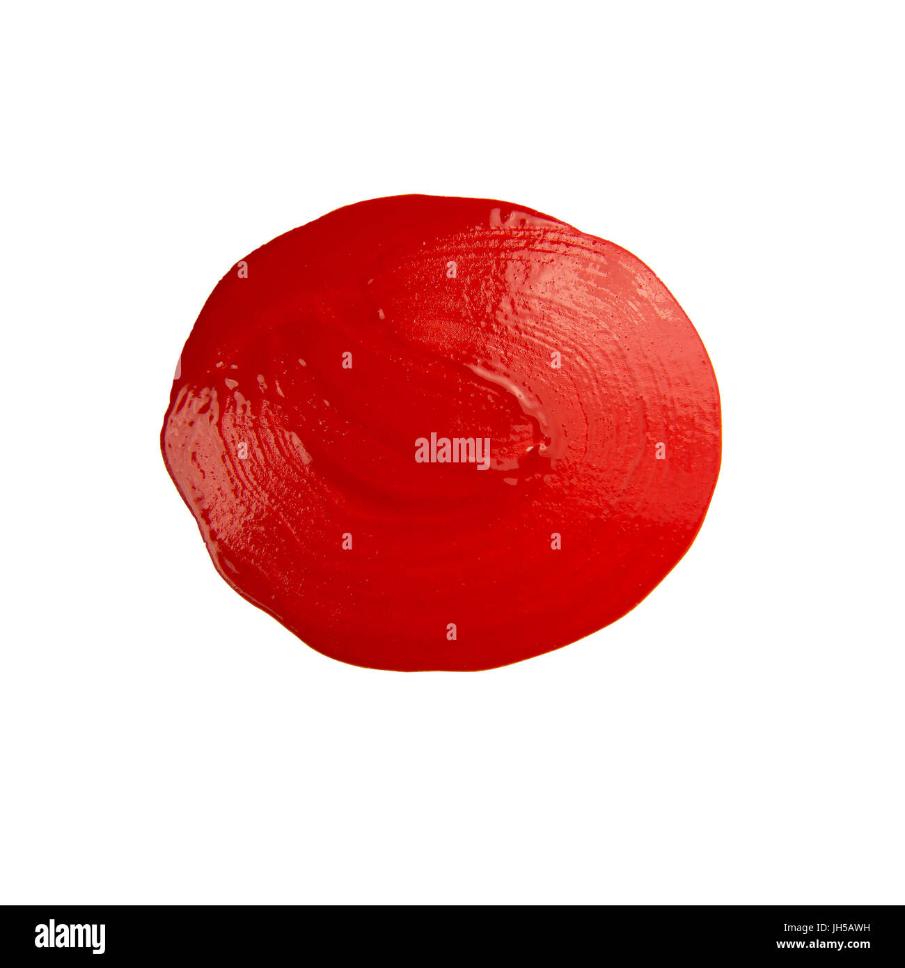 Red brush stroke Stock Photo - Alamy