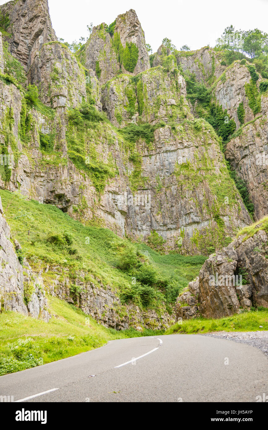 Cheddar Gorge Somerset Stock Photo - Alamy