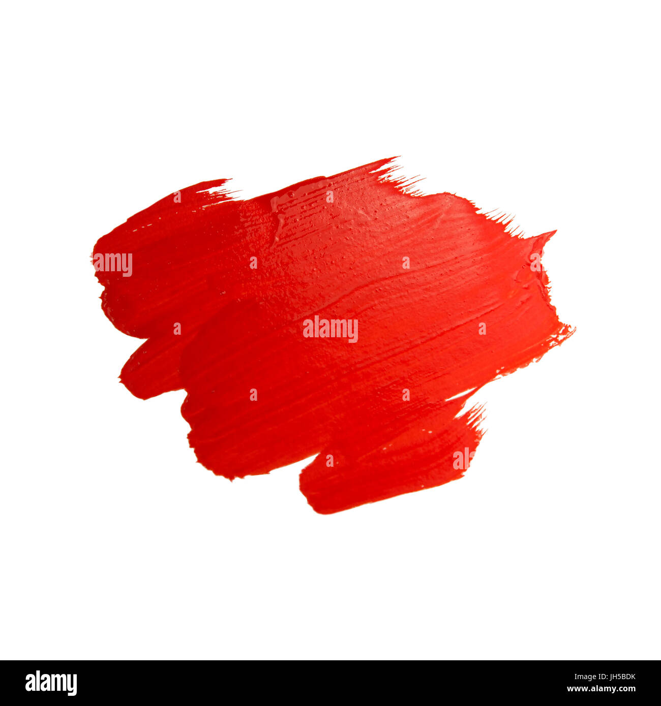 Red brush stroke Stock Photo - Alamy