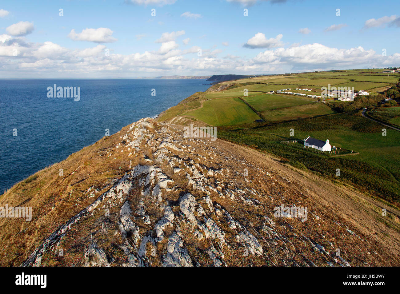 Mwnt chapel hi-res stock photography and images - Alamy