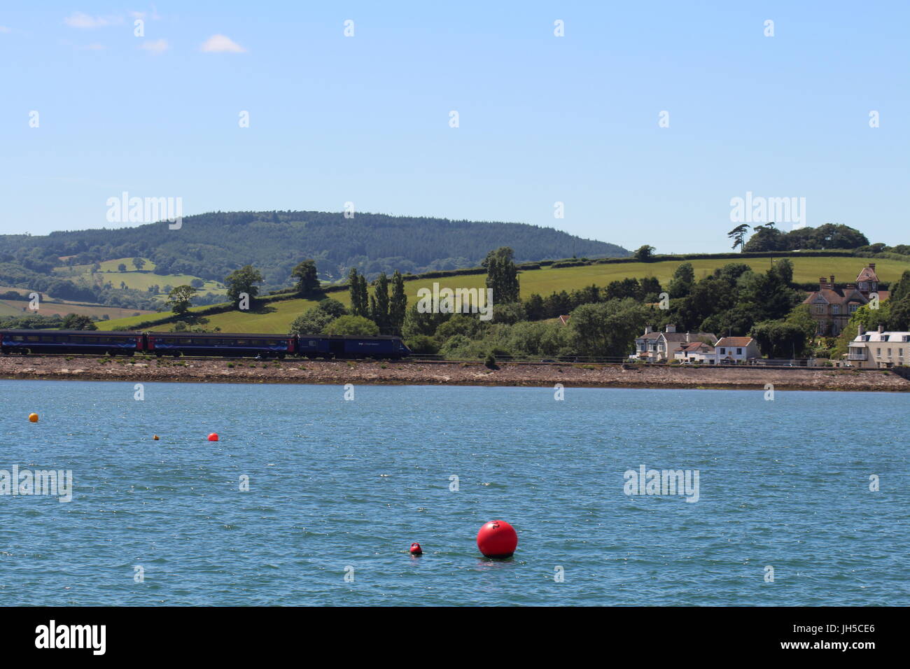 train, railway, uk railway, british railway, exmouth railway, exmouth ...