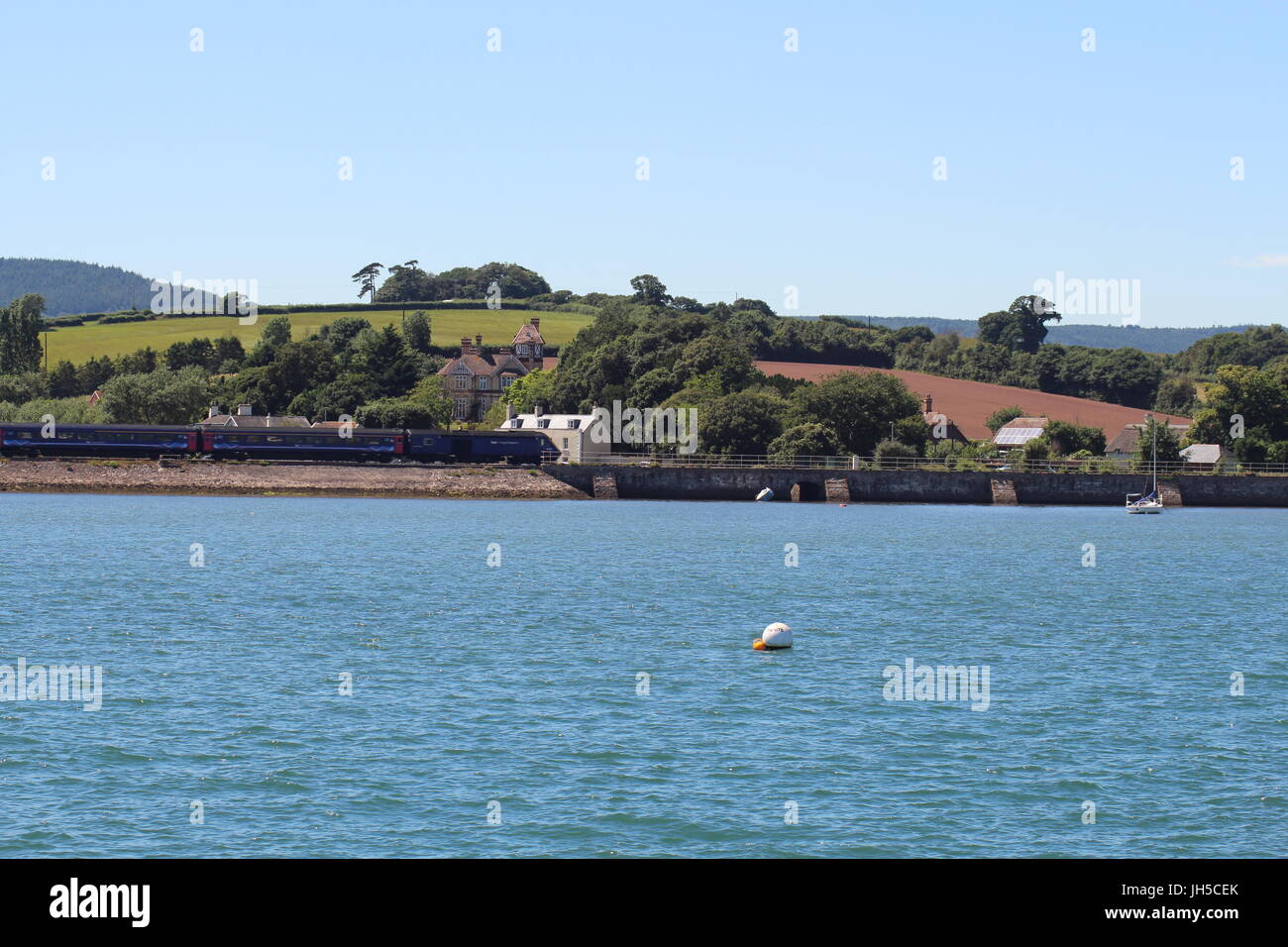 train, railway, uk railway, british railway, exmouth railway, exmouth ...