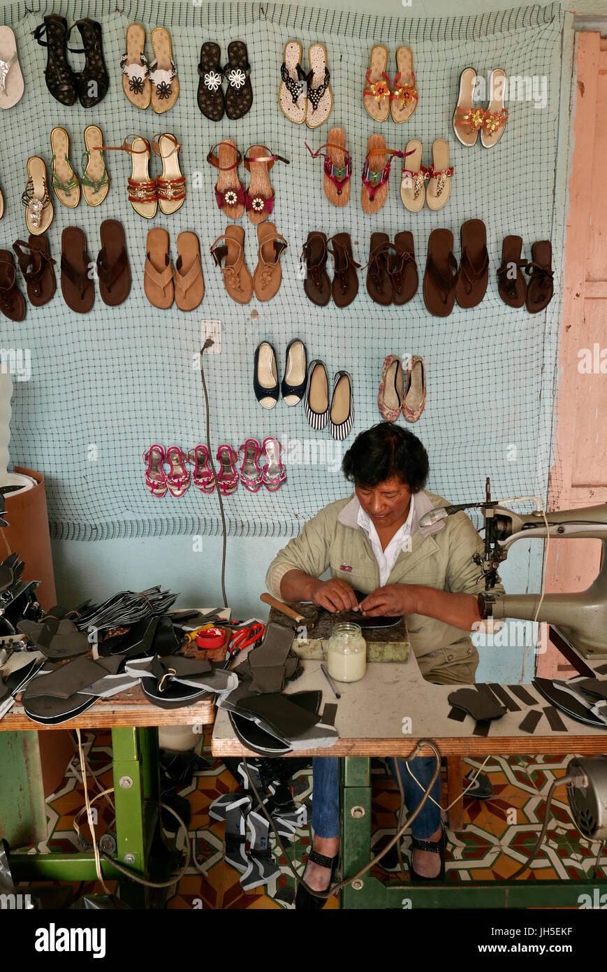 Making shoes hi-res stock photography and images - Alamy