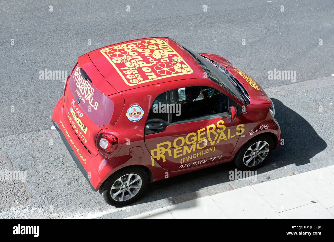 Small red car hi-res stock photography and images - Alamy