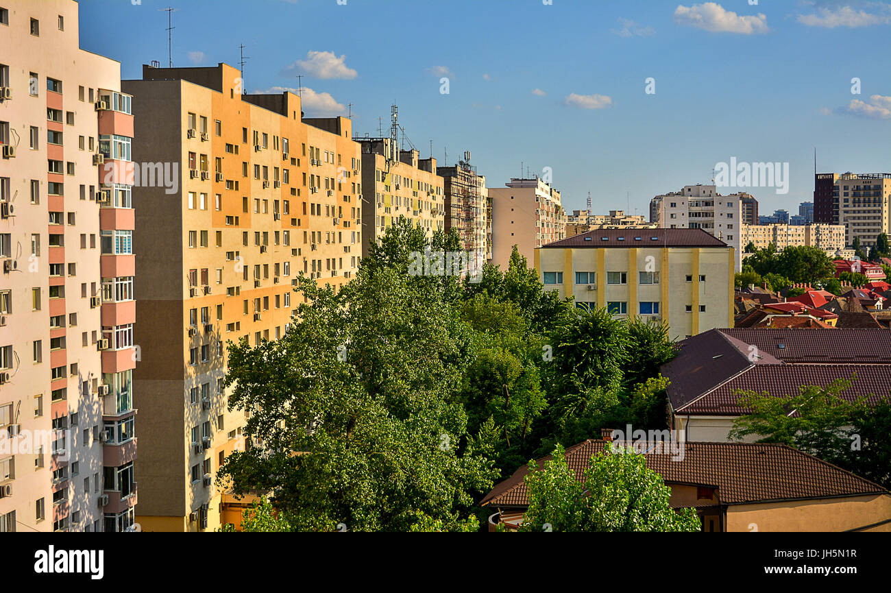 Aerial view of bucharest architecture hi-res stock photography and ...
