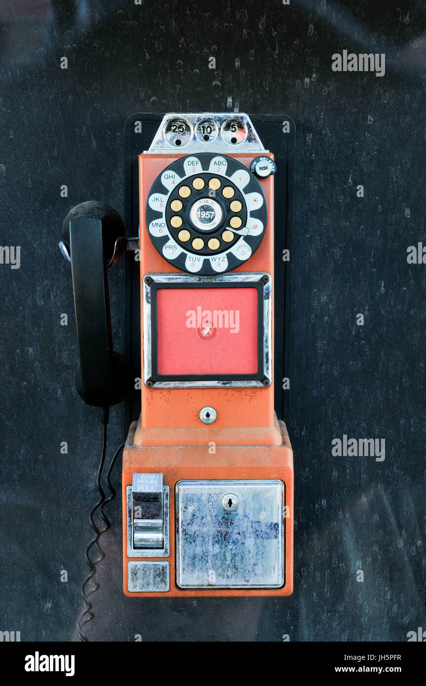 Coin operated phones hi-res stock photography and images - Alamy