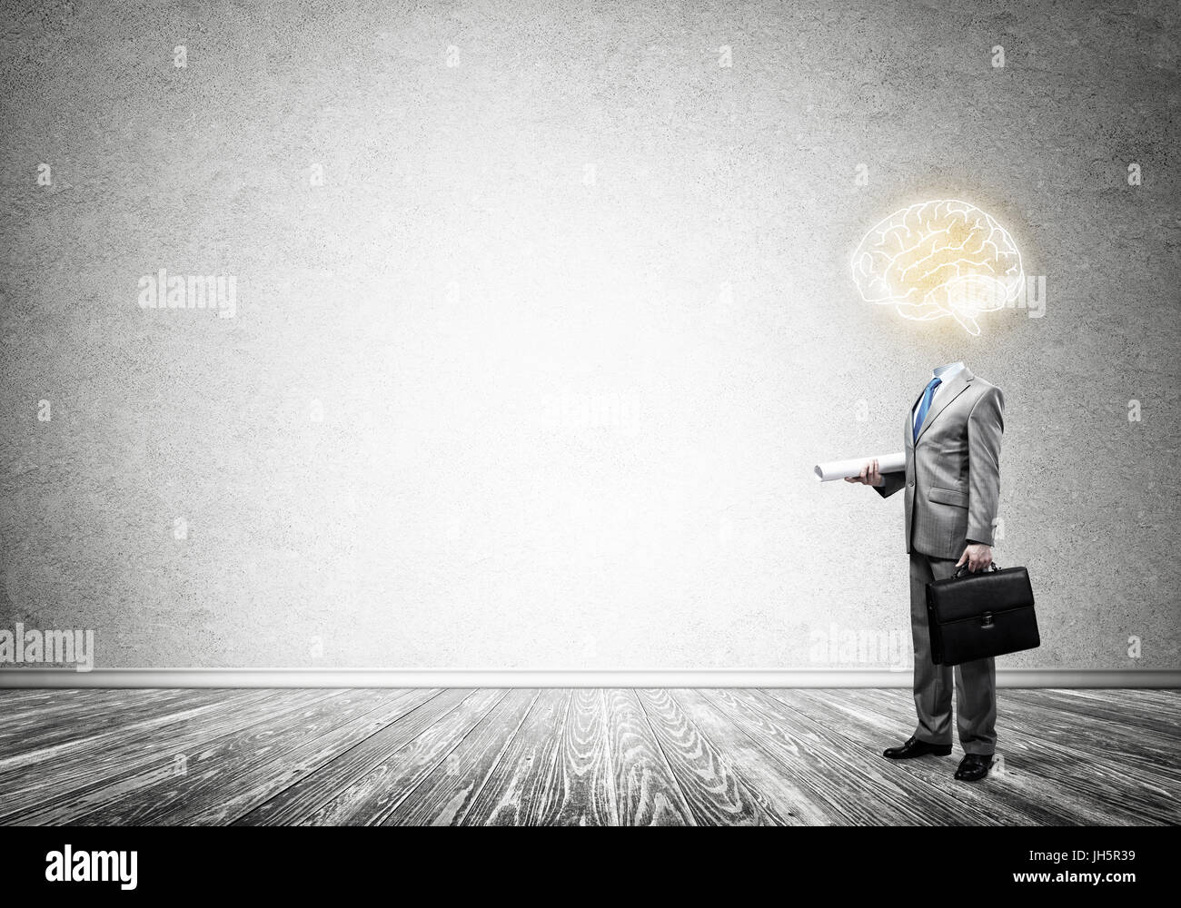 Man of great mind Stock Photo - Alamy