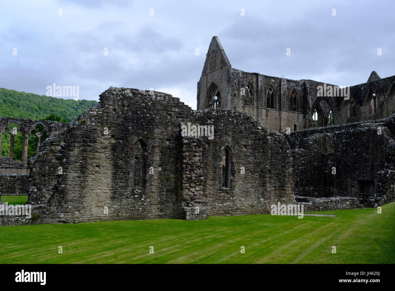 Tintern Abbey in Wales, UK Stock Photo - Alamy