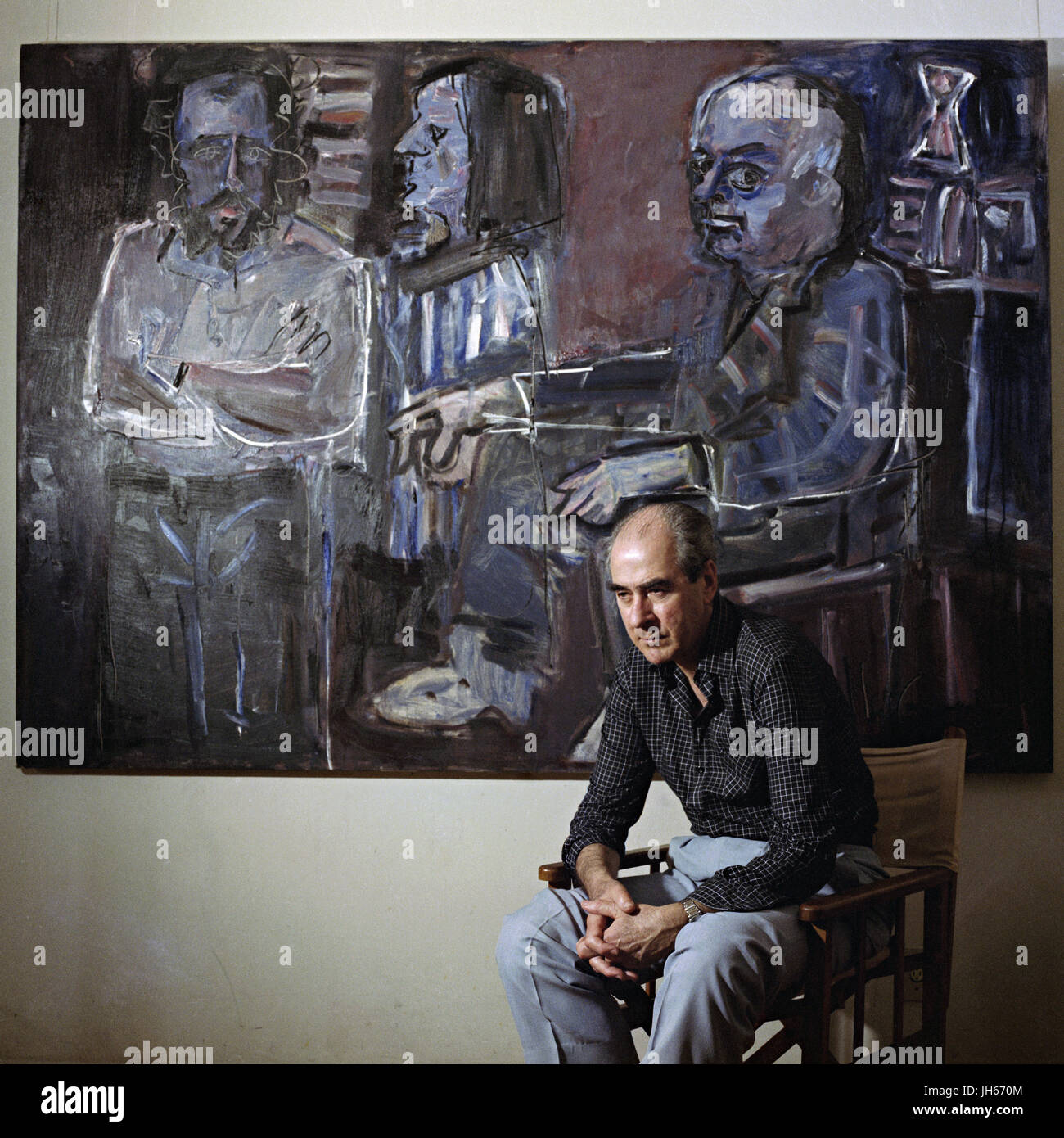 Painter, artist, Iberê Camargo, Restinga Sêca, Rio Grande do Sul ...