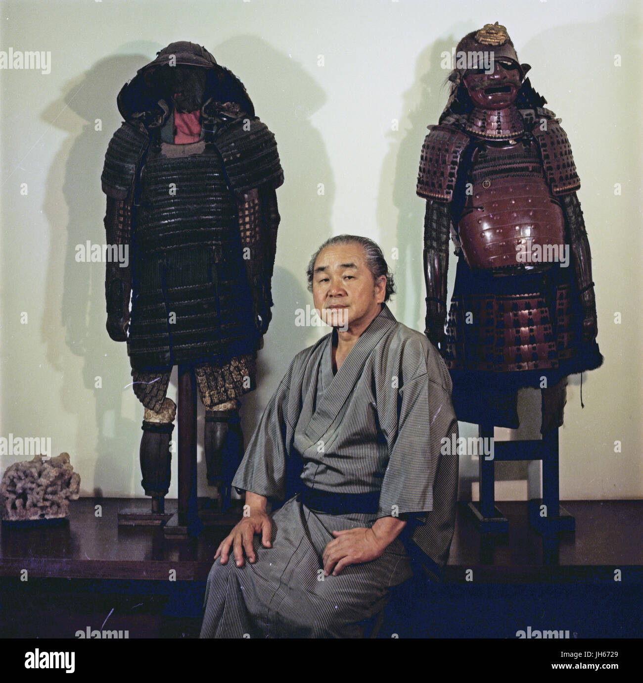 Painter, artist, Manabu Mabe, São Paulo, Brazil Stock Photo - Alamy