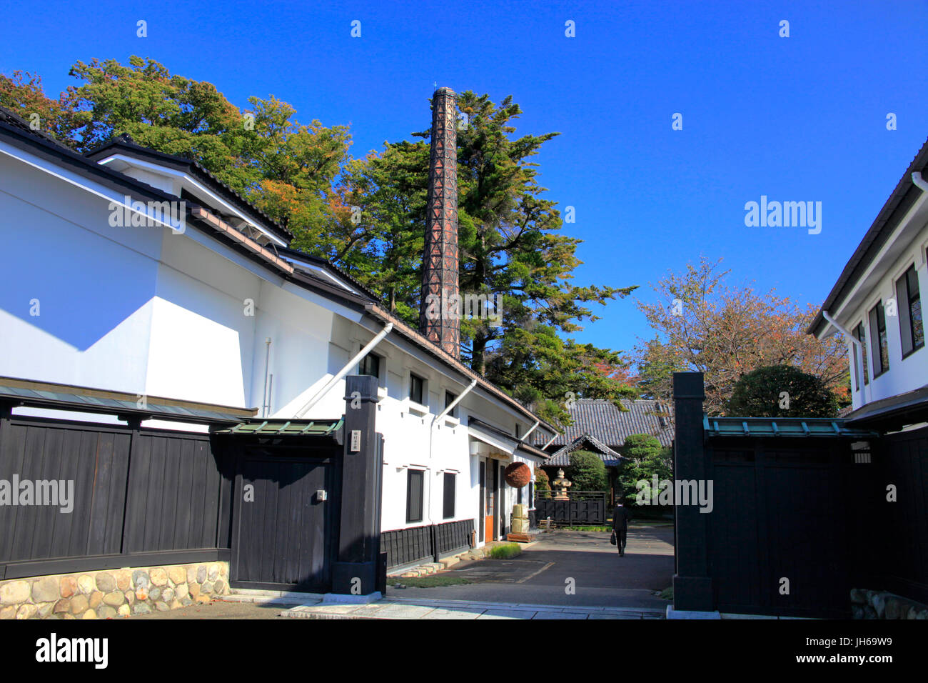 Traditional Sake Brewery Tamura Shuzo in Fussa city Tokyo Japan Stock ...
