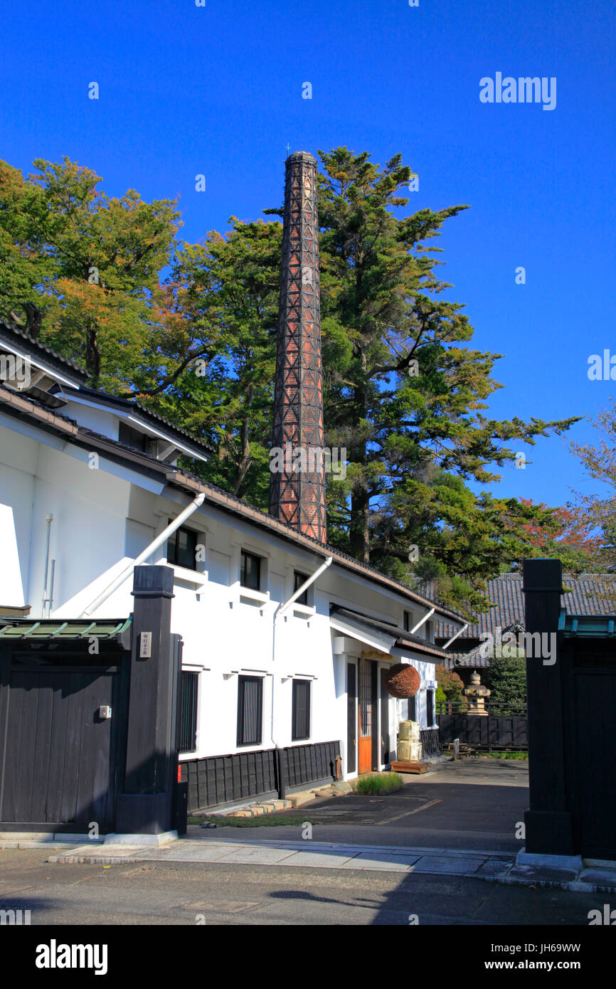 Traditional Sake Brewery Tamura Shuzo in Fussa city Tokyo Japan Stock ...