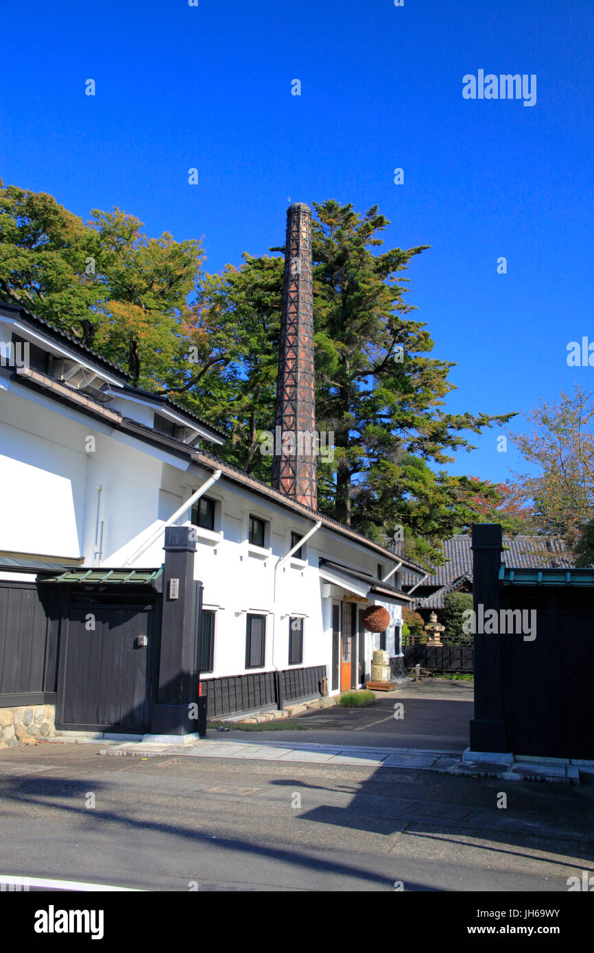 Traditional Sake Brewery Tamura Shuzo in Fussa city Tokyo Japan Stock ...