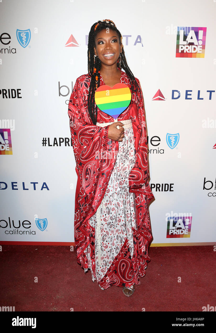 L.A. Pride #ResistMarch Featuring: Brandy Where: Los Angeles ...