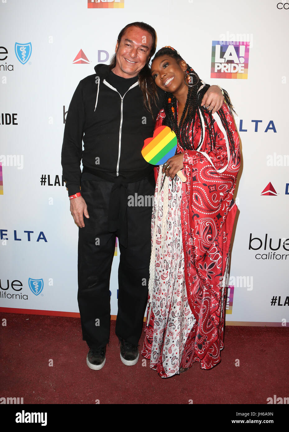 L.A. Pride #ResistMarch Featuring: Brandy, Nick Chavez Where: Los ...